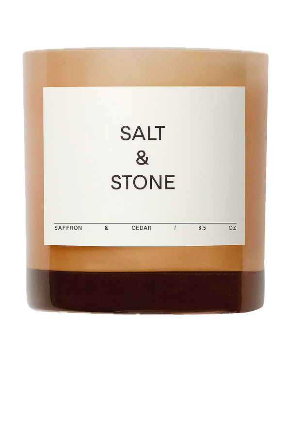 Saffron and Cedar Candle – Sana | Your Home For Self Care